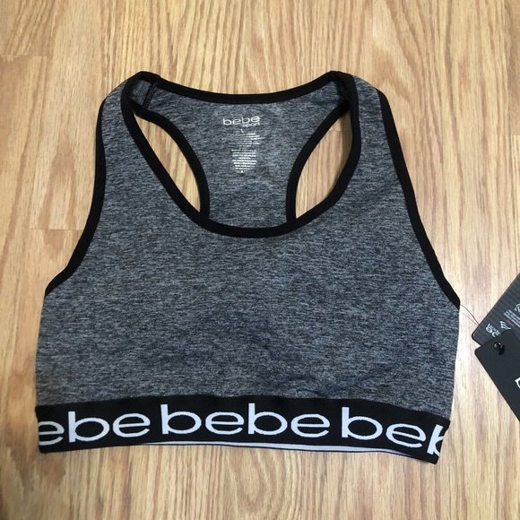 bebe | Intimates & Sleepwear | Nwt Bebe Sport Logo Band Workout Fitness ...